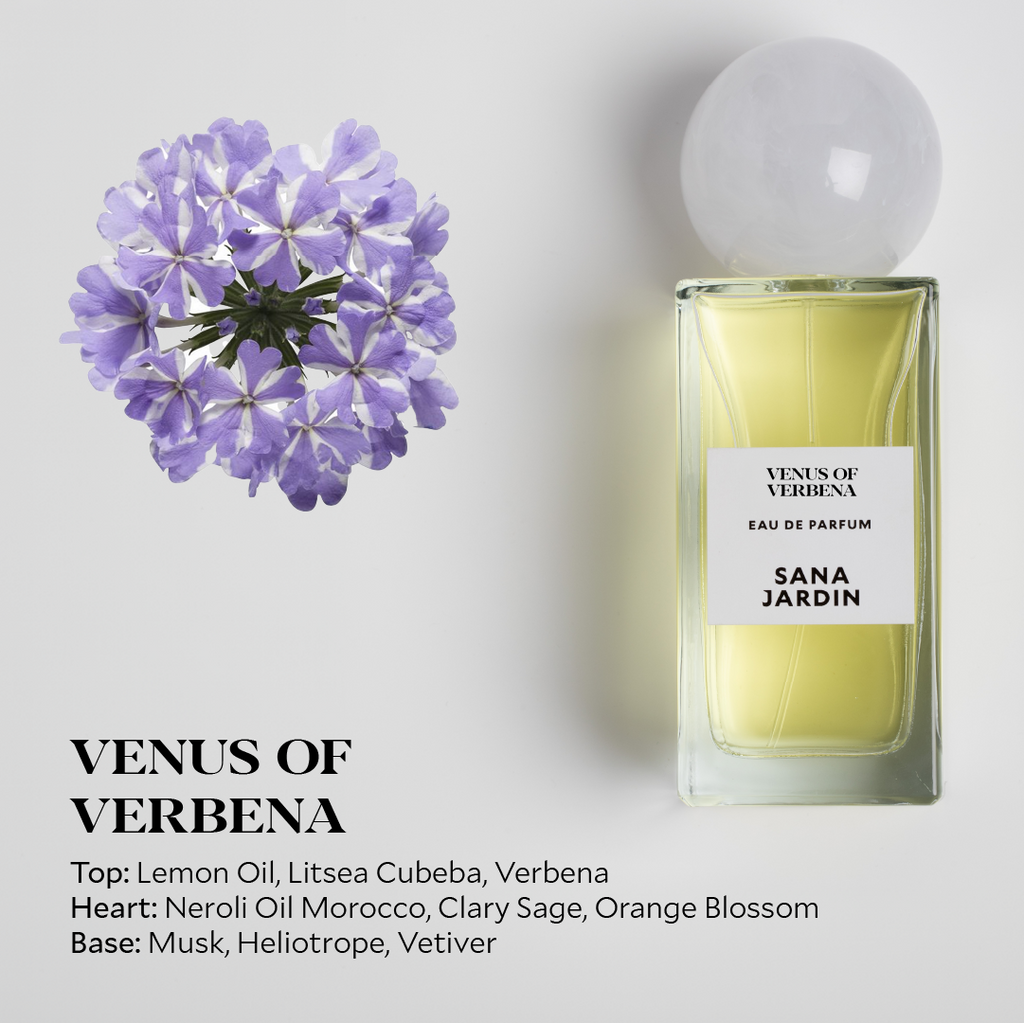 Venus Of Verbena - luxury sustainable fragrance by Sana Jardin – Sana ...